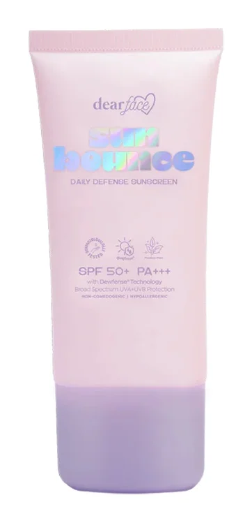 Dear Face Sunbounce Daily Defense Sunscreen SPF50+ Pa+++