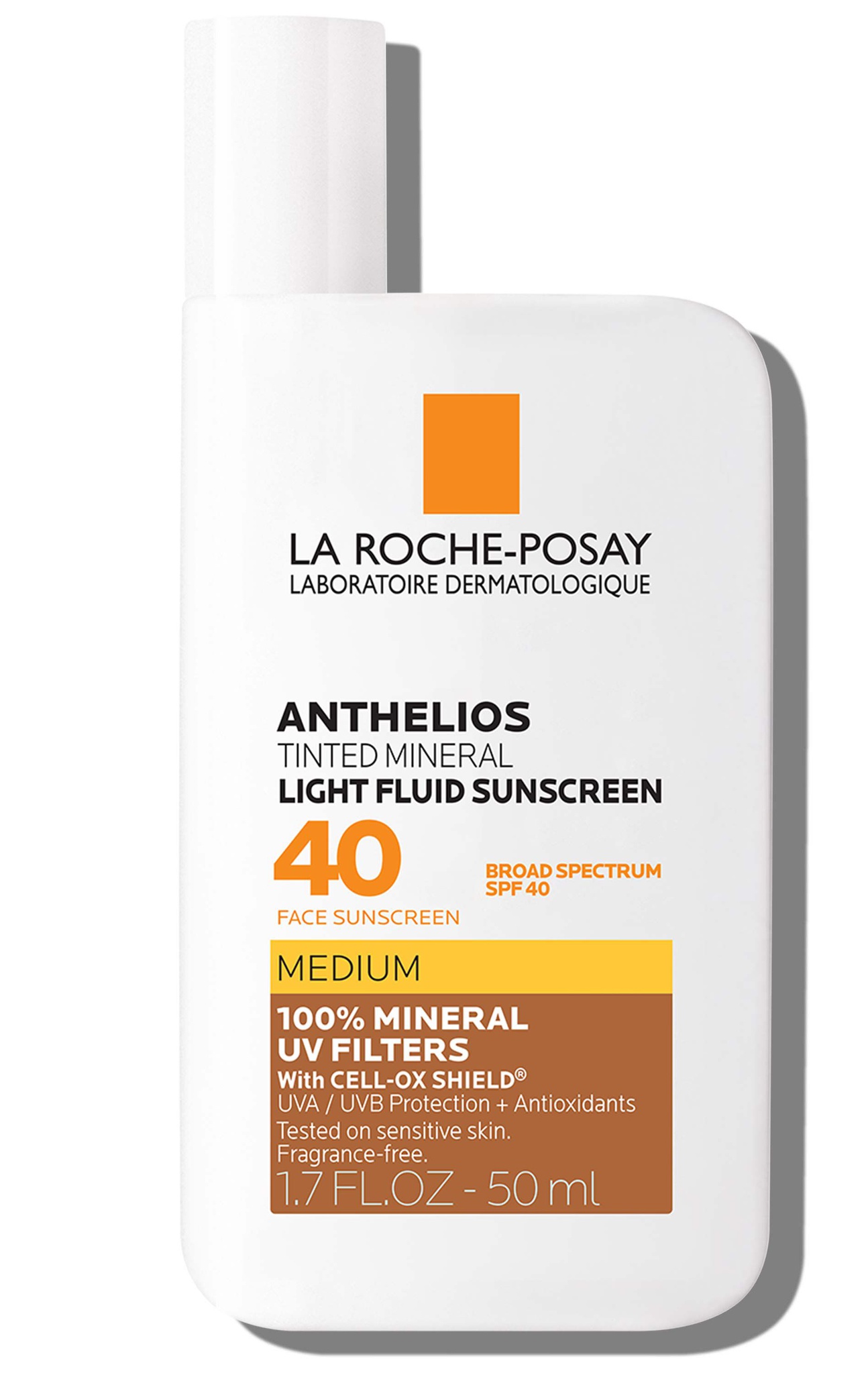 La Roche-Posay Anthelios Mineral Tinted Fluid Face Sunscreen SPF 40 In ...