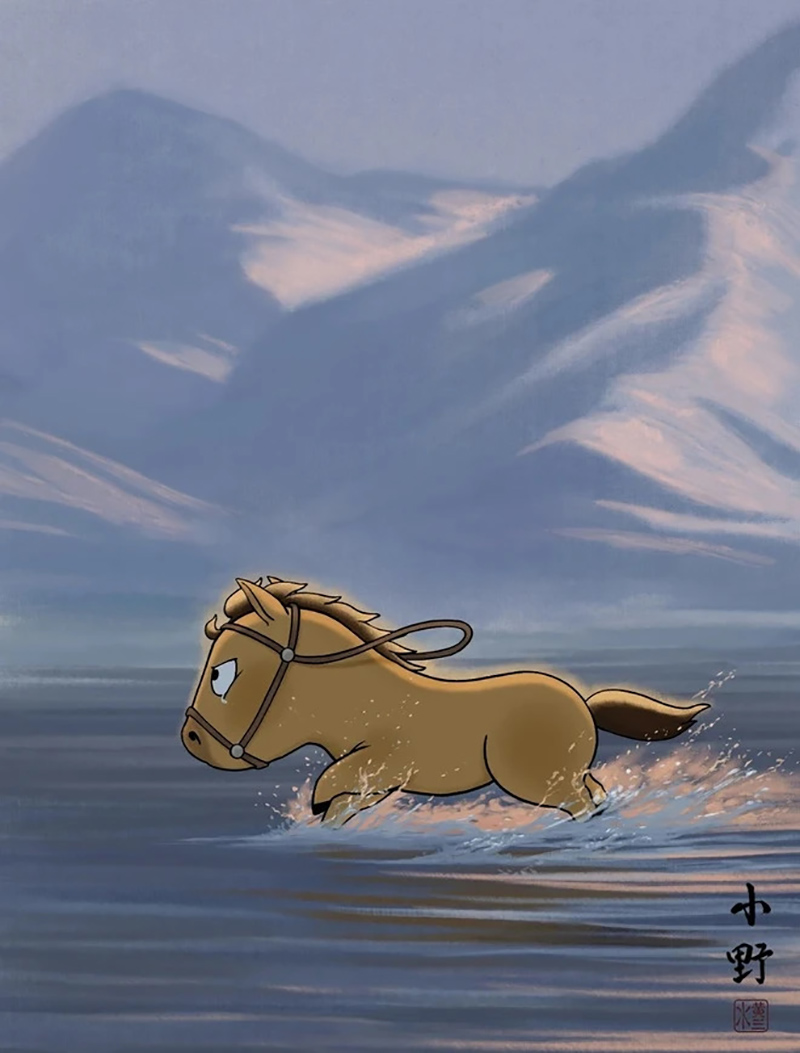 Giải mã hiện tượng chú ngựa vừa chạy vừa khóc Mã Tiểu Dã