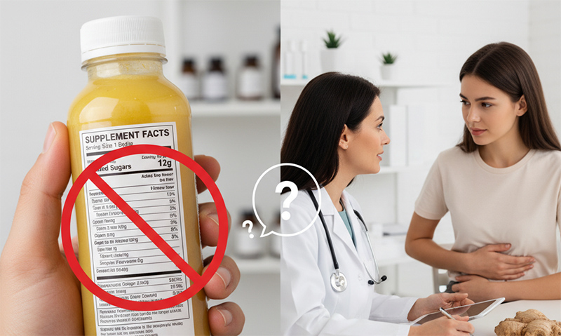 Đừng bắt trend Ginger shot nếu chưa biết những điều này!