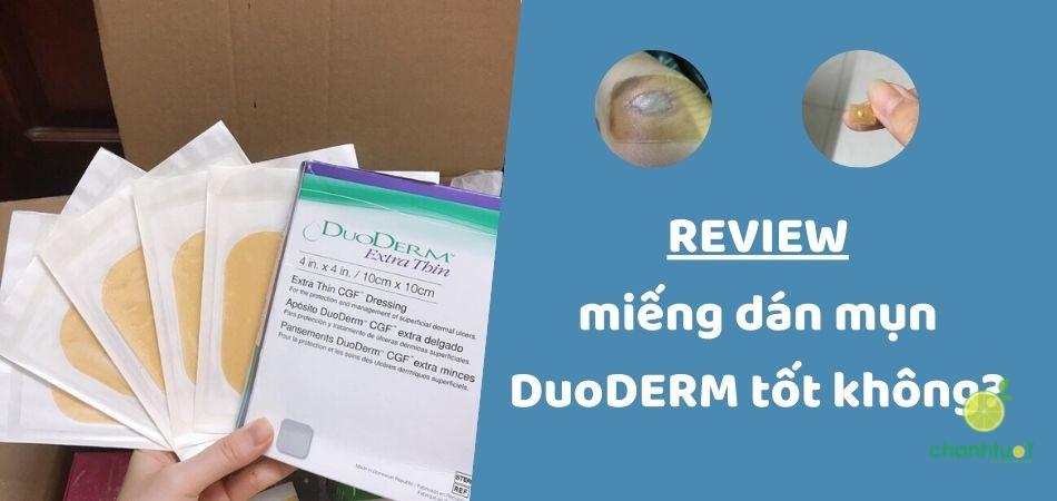 Review miếng dán mụn DuoDERM 2026 - hút mụn "đỉnh chóp"