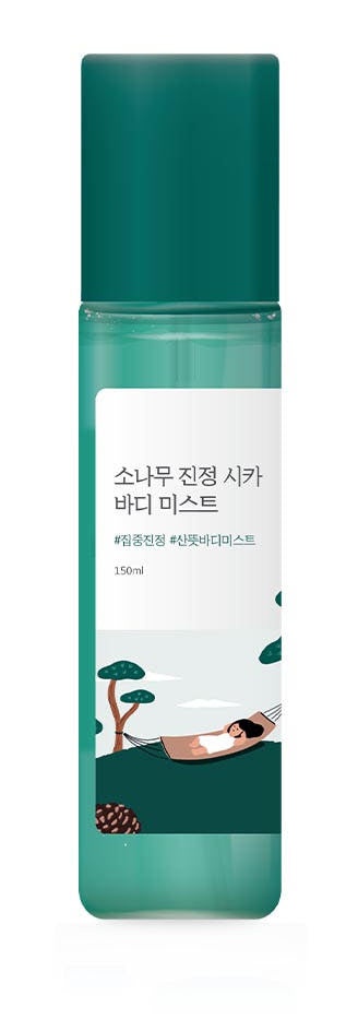 Xịt thơm ROUND LAB Pine Calming Cica Body Mist