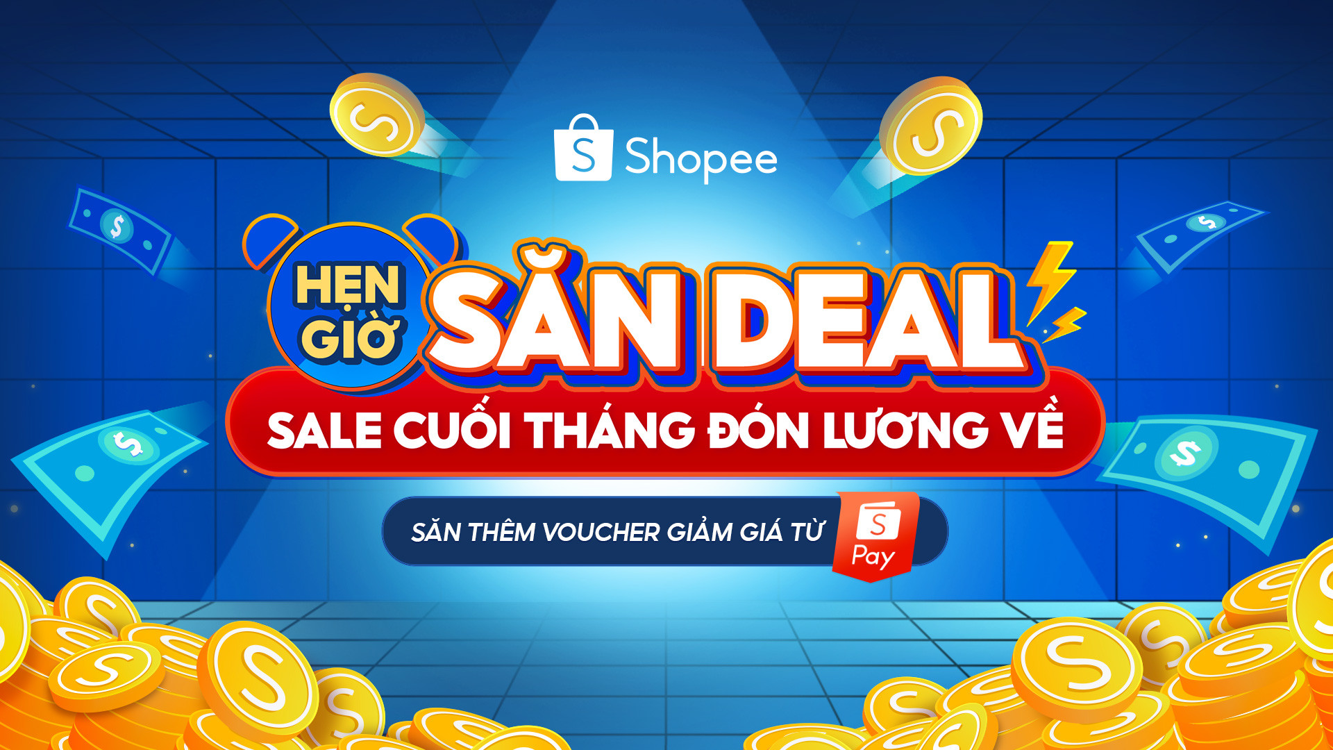 Shopee 25.5 Săn sale cuối tháng hàng ngàn voucher hấp dẫn