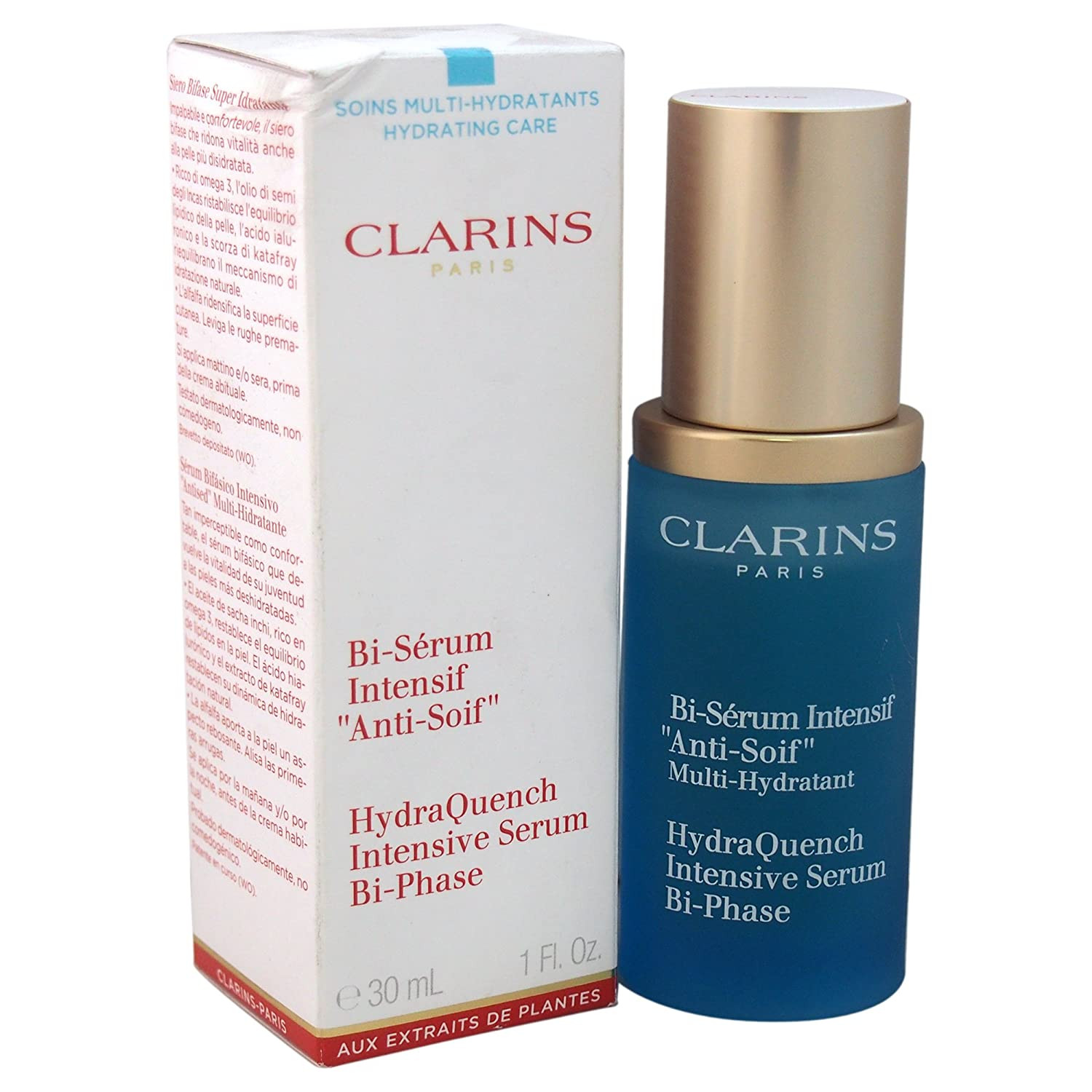 Clarins HydraQuench Intensive Serum Bi Phase for Dehydrated Skin