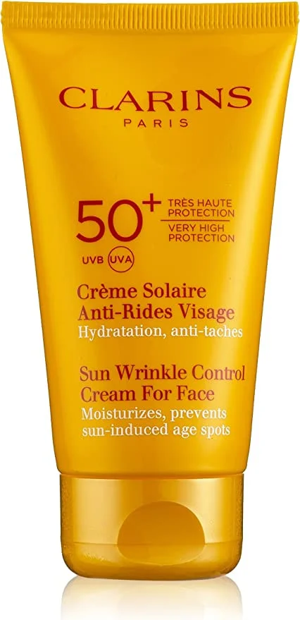 Clarins Sunscreen for Face Wrinkle Control Cream SPF 50