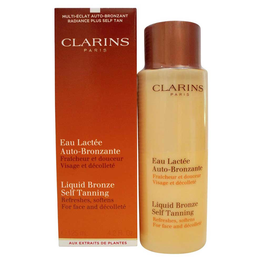 Clarins Liquid Bronze Self Tanning for Face and Decollete