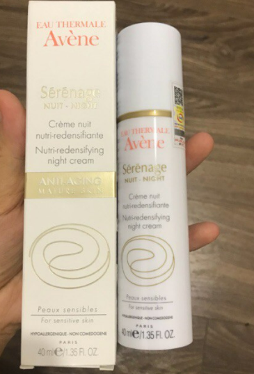 Full ingredients list Avene Serenage Nutri redensifying Night ...