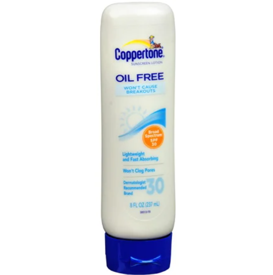 Coppertone Oil Free Lotion SPF 30