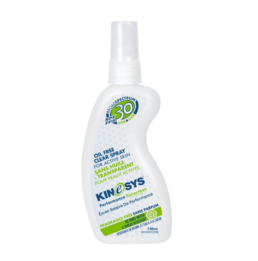 KINeSYS Performance Sunscreen Spray SPF 30 Fragrance Free