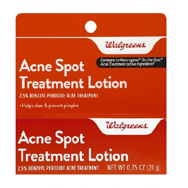 Thành phần Gel giảm mụn cấp tốc Walgreens Acne Spot Treatment