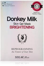 FREESET Donkey Milk Skin Gel Mask Brightening