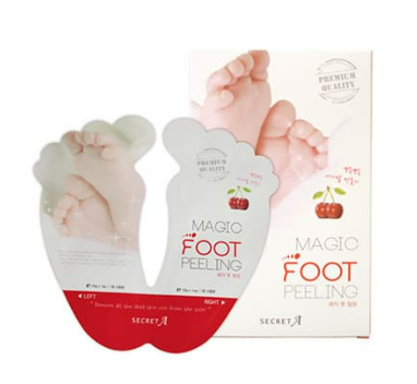 Full ingredients list SECRET-A Magic Foot Peeling Mask