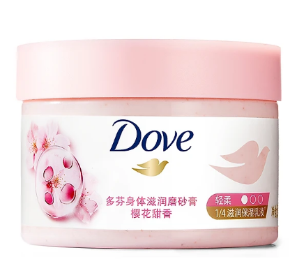 Dove SMOOTHIE TẨY DA CHẾT DOVE HƯƠNG HOA ANH ĐÀO