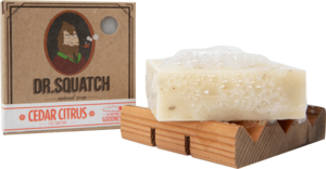 Full ingredients list Dr. Squatch Cedar Citrus Natural Soap