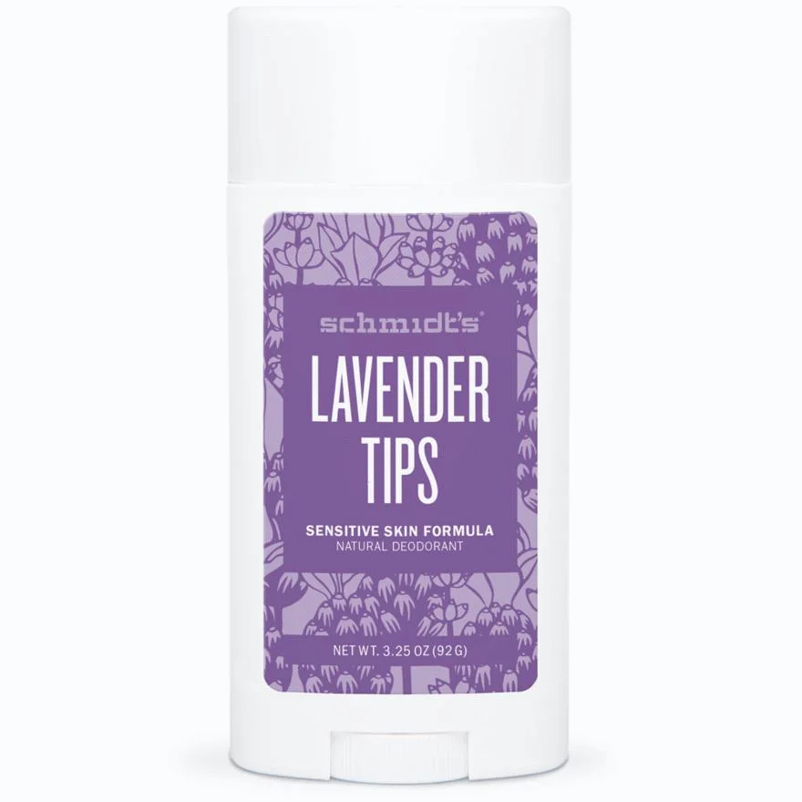 Schmidt's Sensitive Skin Formula Natural Deodorant Lavender Tips