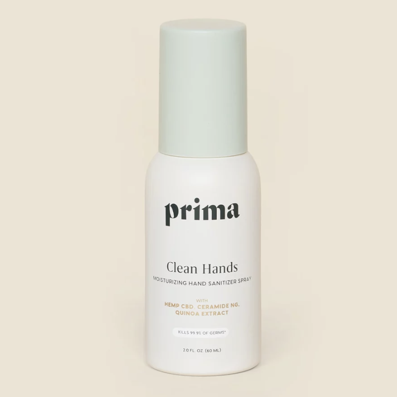 Prima Clean Hands Moisturizing Hand Sanitizer Spray