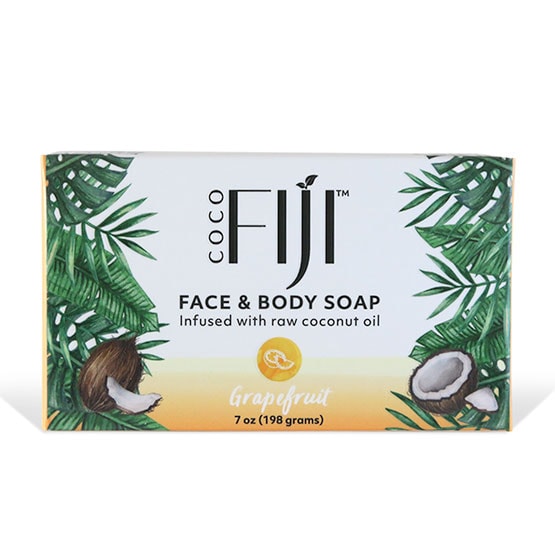 Coco Fiji Face & Body Soap Grapefruit