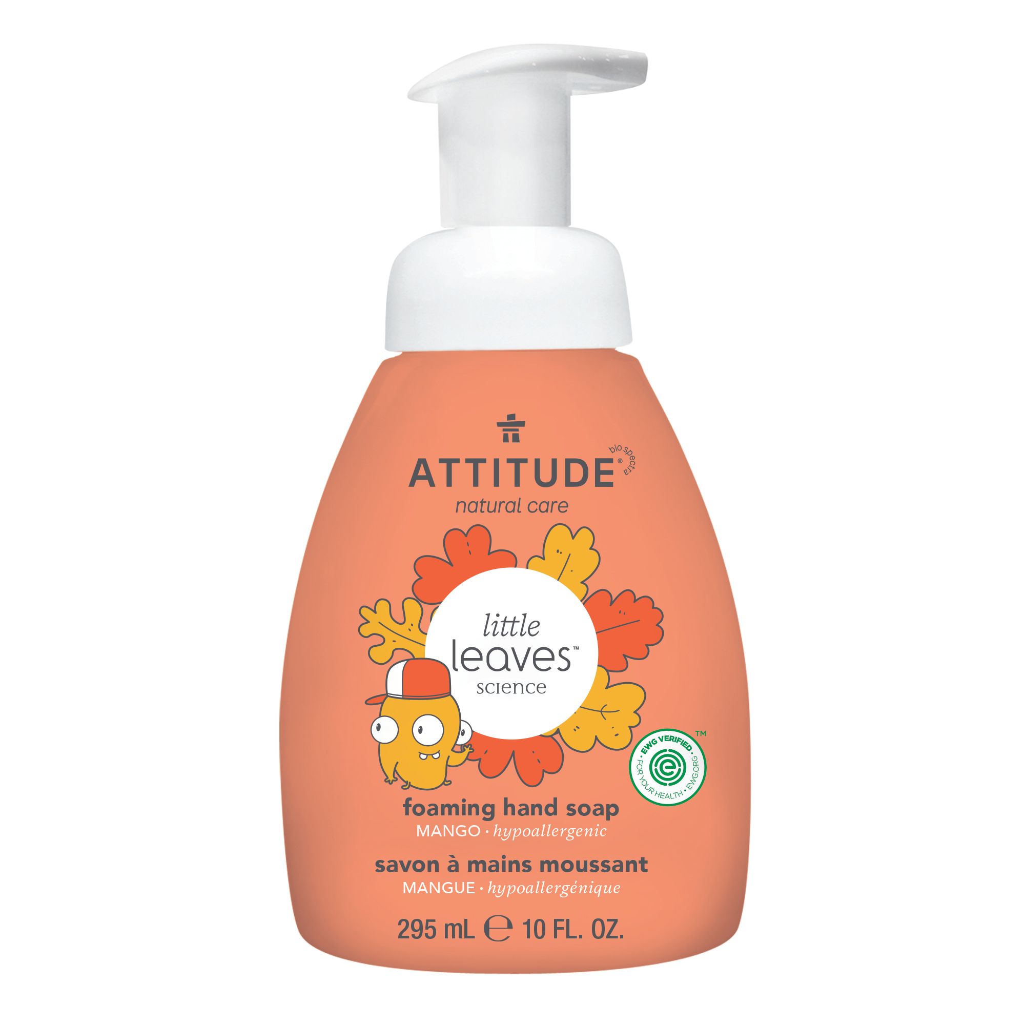 Ingredients Attitude Little Leaves Foaming Hand Soap Mango