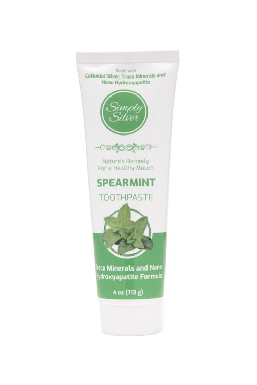 Thành phần Kem đánh răng Simply Silver Toothpaste Spearmint