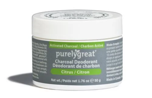 purelygreat Charcoal Deodorant Citrus