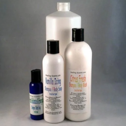 Ingredients Healing-Scents Shampoo Body Wash Unscented
