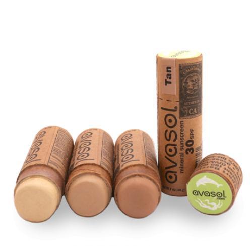 Avasol Mineral Sunscreen Surfer's Barrier Stick Dark SPF 30