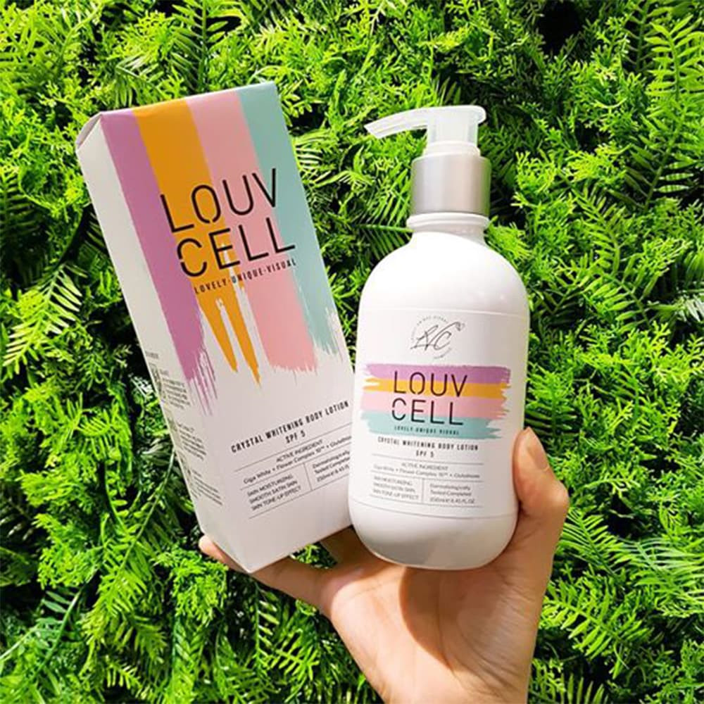 LOUV CELL Crystal Whitening Body Lotion SPF 5
