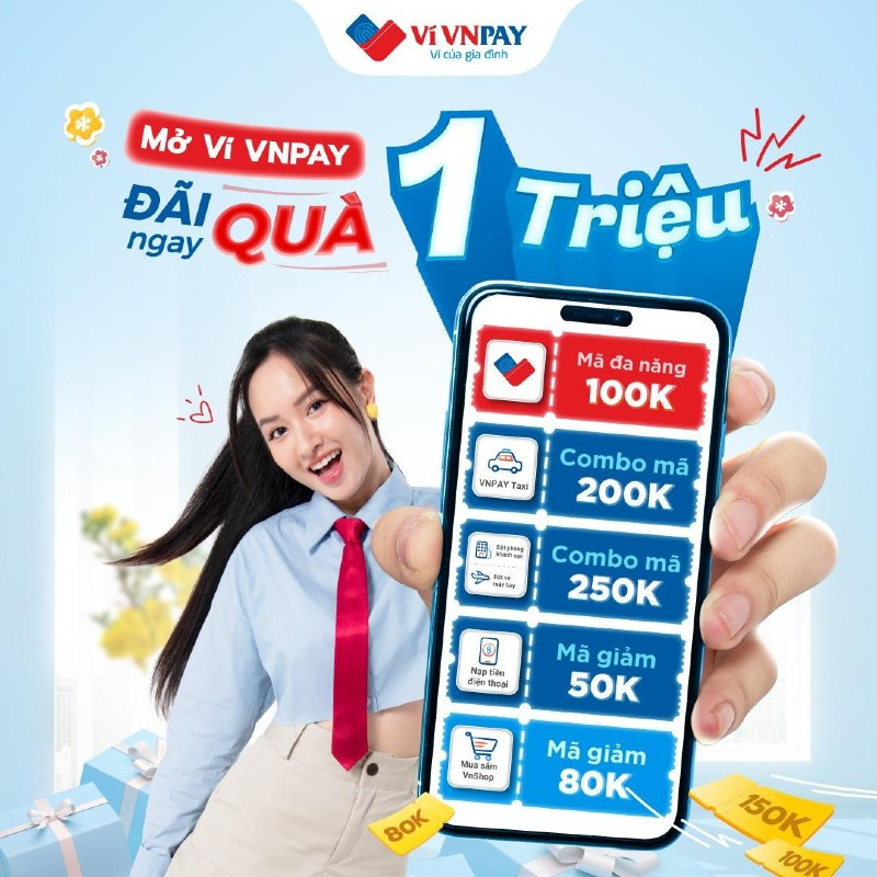 Hướng dẫn đăng ký VNPay nhận ngay 1 triệu cực dễ dàng 2024