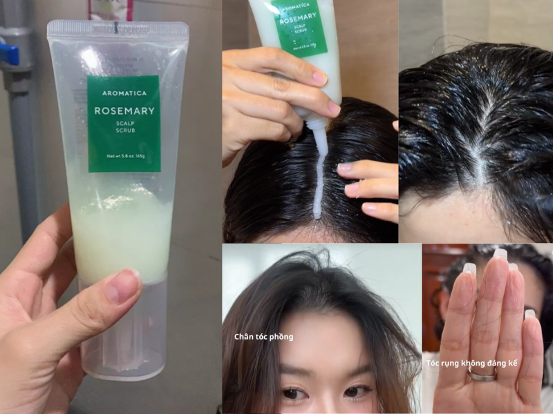 Top 5 tẩy tế bào chết da đầu tốt nhất, kiềm dầu, bồng bềnh