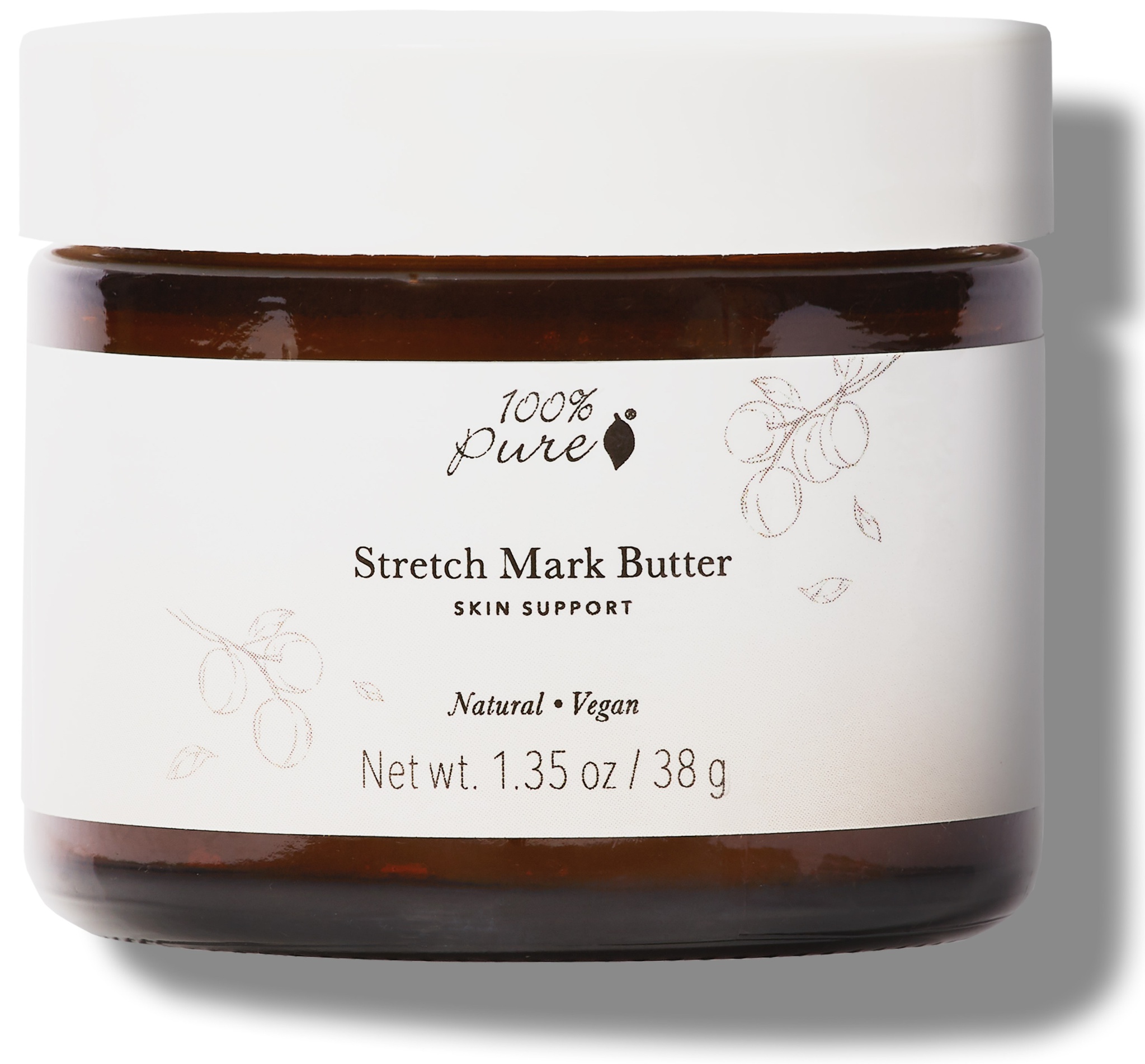 Full ingredients list 100% Pure Skin Support Stretch Mark ...