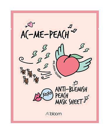 Full ingredients list A'Bloom AC-Me-Peach Anti-Blemish Peach ...