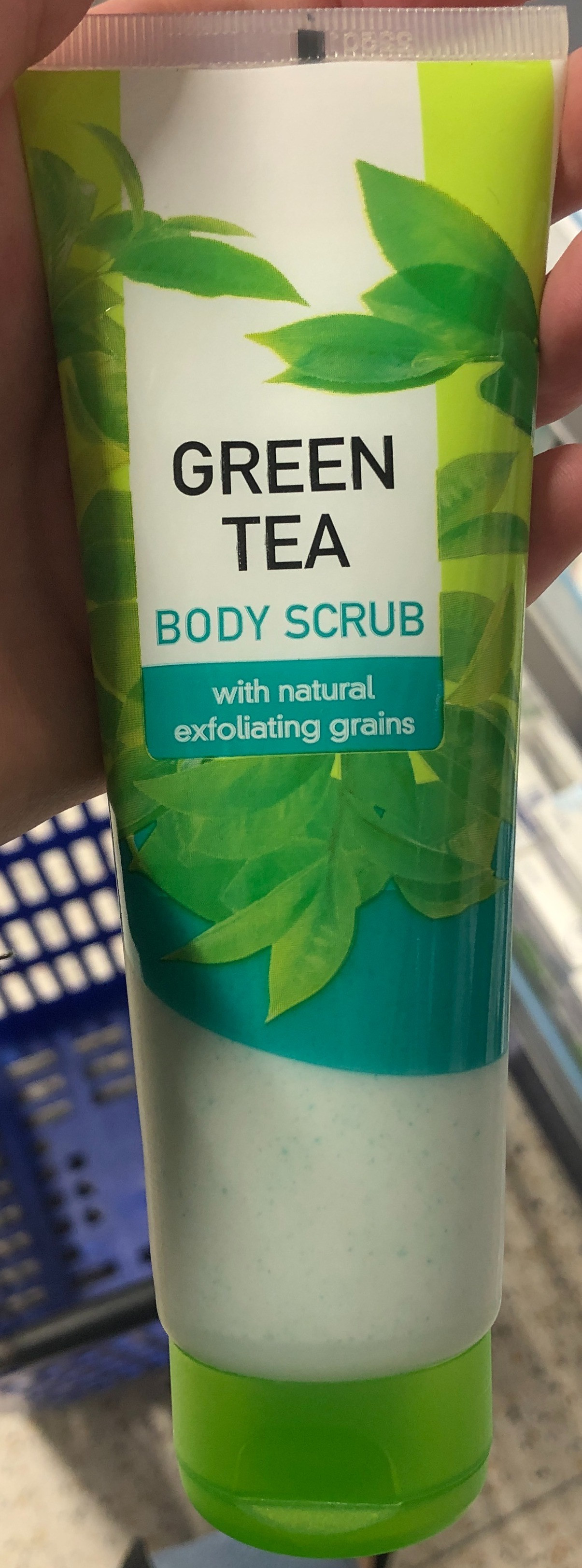 Thành phần Tẩy da chết Action Green Tea Body Scrub đầy đủ