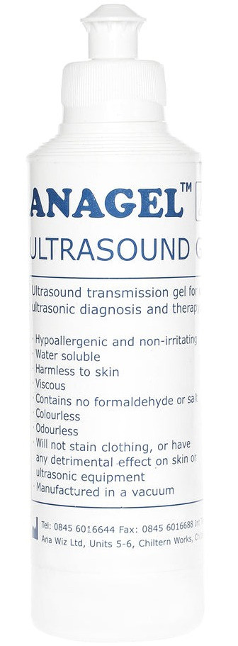 Thành phần Anagel Ultrasound Gel đầy đủ