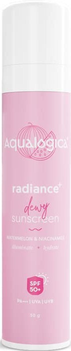 Ingredients list Aqualogica Radiance + Dewy Sunscreen With ...