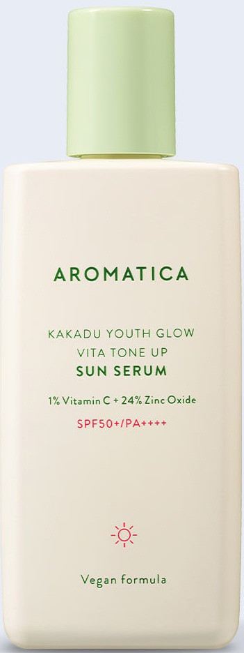 Tinh chất AROMATICA Kakadu Youth Glow Vita Tone Up Sun Serum