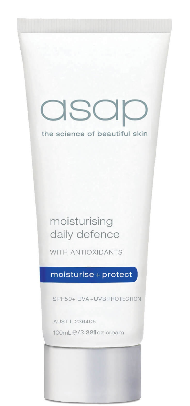 ASAP Moisturising Daily Defence SPF 50+
