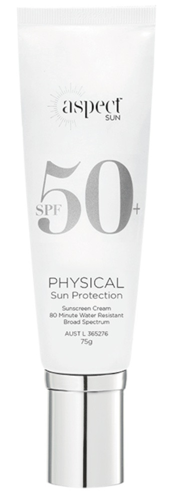 Full ingredients list Aspect Physical Sun Protection SPF50+
