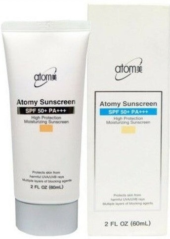 Thành phần Kem chống nắng Atomy Sunscreen Beige đầy đủ