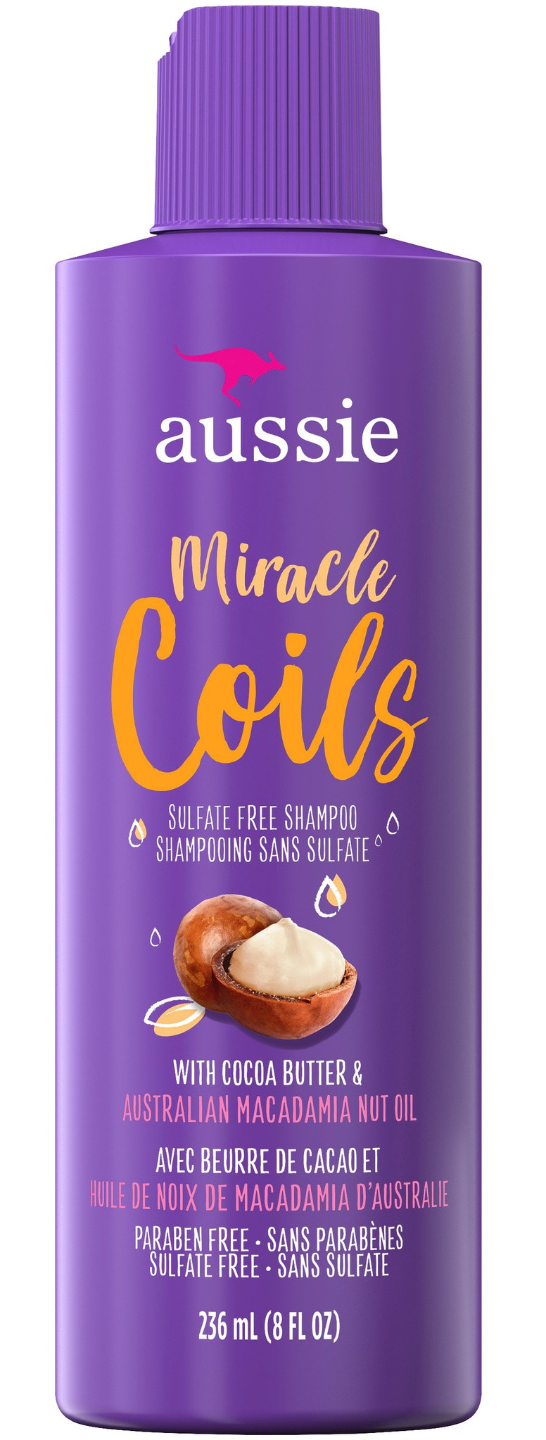 Thành phần Dầu gội Aussie Miracle Coils Shampoo đầy đủ