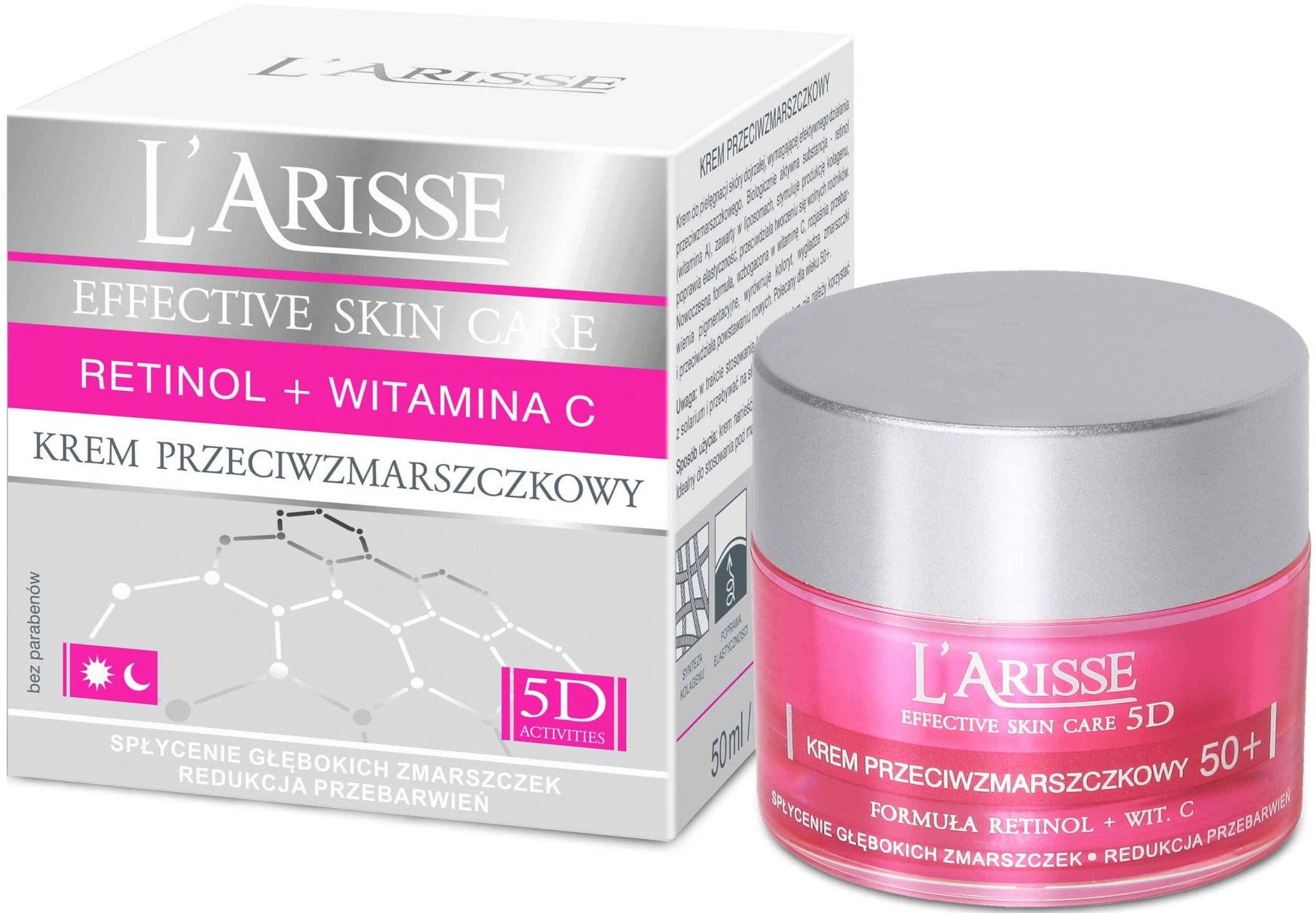 Kem Ava Laboratorium L’Arisse Effective Skin Care 5D Active Formula ...
