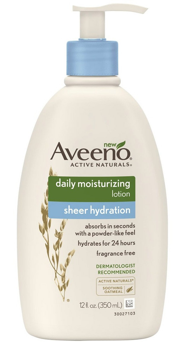 Aveeno Active Naturals Daily Moisturising Sheer Hydration Fragrance ...