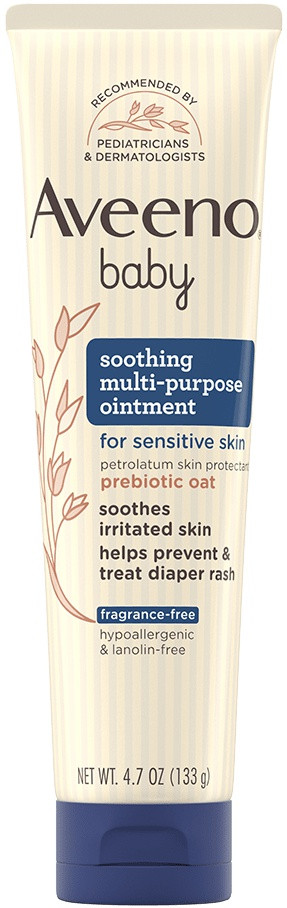 Full ingredients list Aveeno Baby Soothing Multi-purpose ...