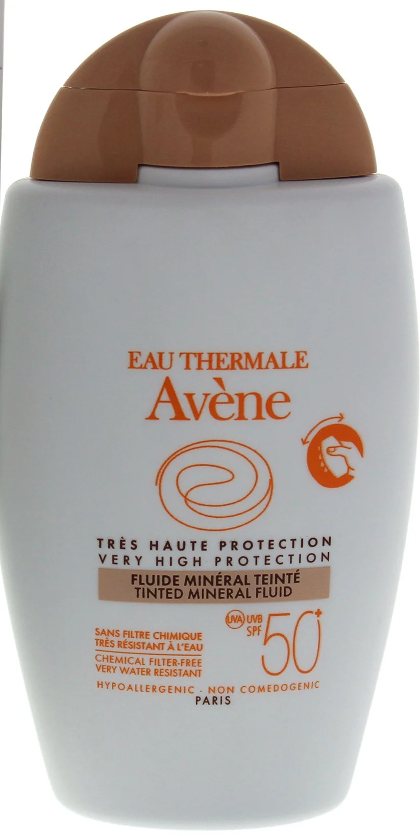 Avene Very High Protection Tinted Mineral Fluid SPF50+ Sun Cream For ...