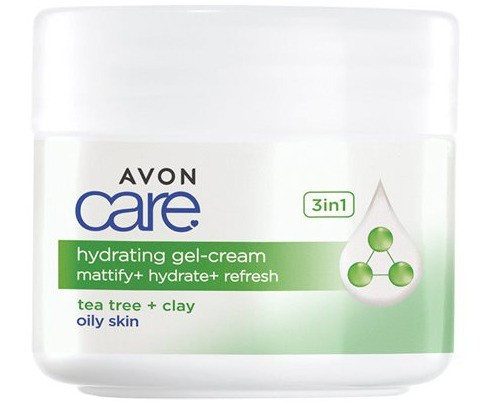 Dưỡng ẩm Avon Care 3in1 Hydrating Gel-Cream Tea Tree + Clay
