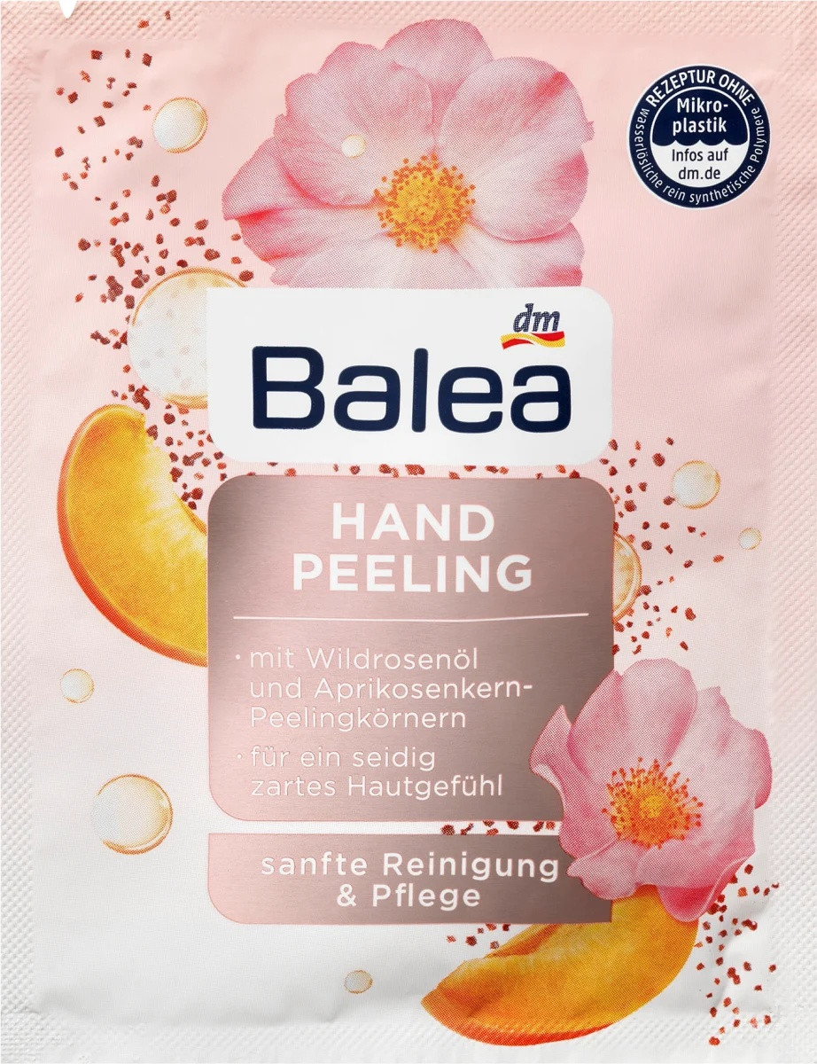 Full ingredients list Balea Hand Peeling