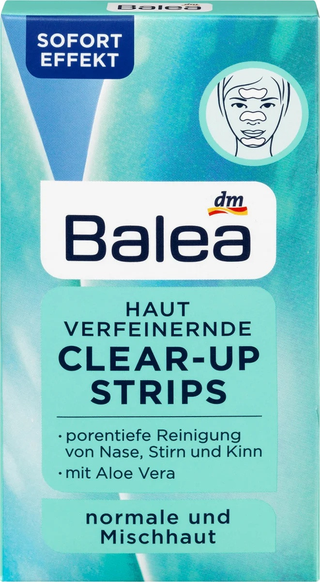 Balea Haut Verfeinernde Clear-Up Strips