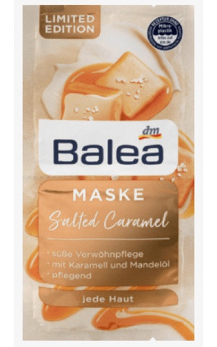 Thành phần Mặt nạ Balea Mask Salted Caramel đầy đủ