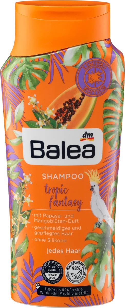 Full ingredients list Balea Shampoo Tropic Fantasy