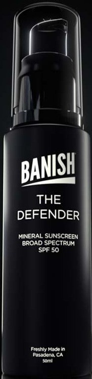 Thành phần Banish The Defender SPF 50 đầy đủ