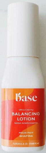 Thành phần Sữa dưỡng Base Ultra Clarity Balancing Lotion